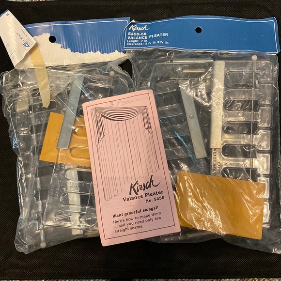 Kirsch | Other | Vintage Kirsch Valance Pleater Stock Baged Complete ...